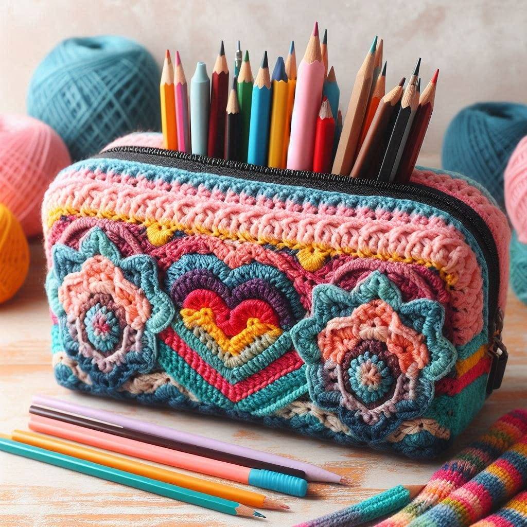 30 Crochet Pencil Case Patterns